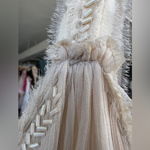 DIABLESS | Dresses | French Silk Chiffon Amazing Summer Lunch Party Dress Pastel Color Detail ...